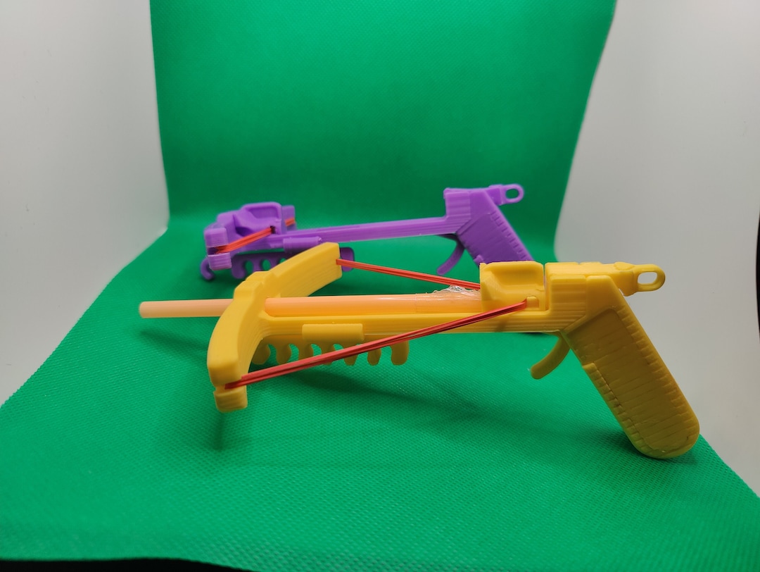 Mini Crossbow Toy 3D Printed Functional Crossbow Great Gift Stocking ...