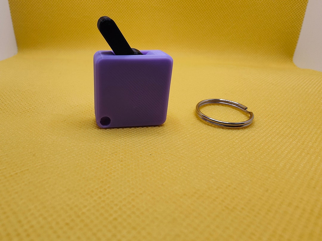 Toggle Switch Fidget Keychain 3D Printed Switch Fidget Toy Perfect for ...