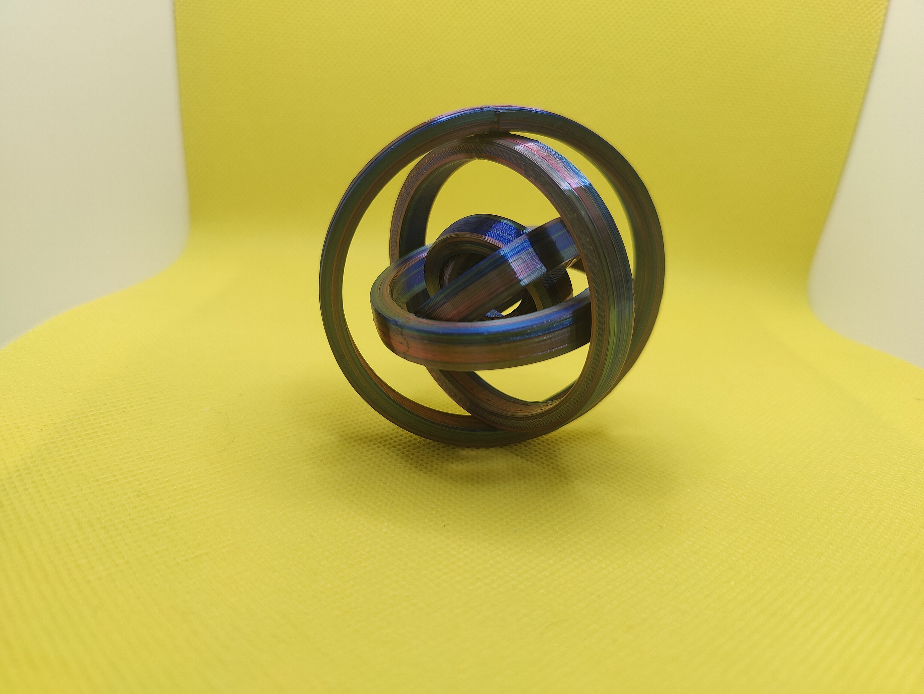 Gyro Fidget Toy 3D Printed Spinning Fidget Toy SEN Friendly Accessory ...