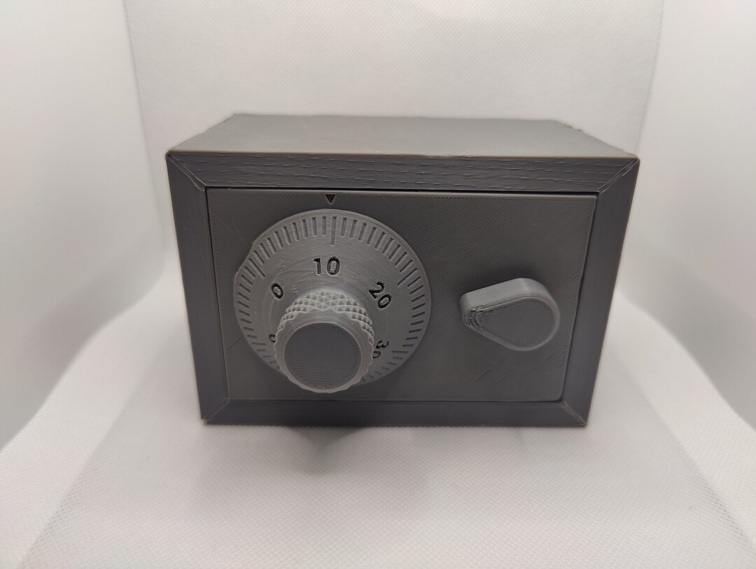 3D Printed Safe Safe for Personal Belongings Small Customisable Space for Items Safe for Items ...