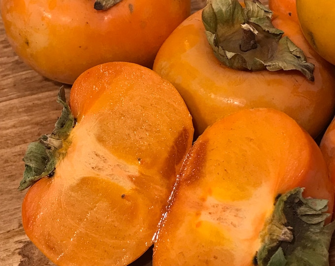 4lbs Organic Persimmon Fresh From California fuyu Variety 12-16 ...