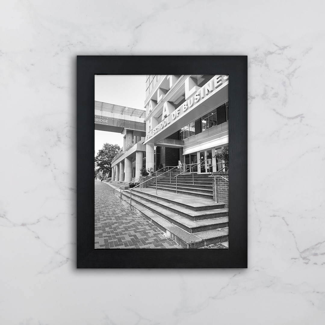 Alter Hall Temple University Wall Print, Physical Unframed Photo, Black ...