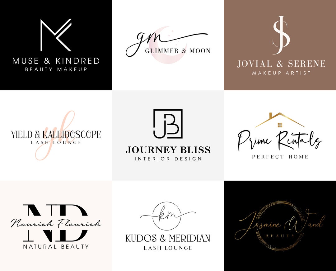 Custom Hand Drawn Logo Design for Business & Photography Unique ...