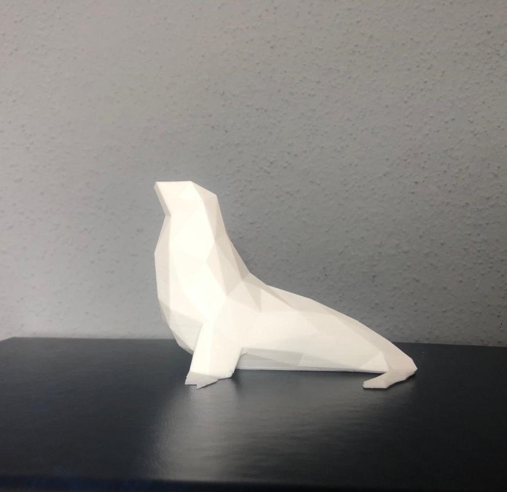 Geometric Seal Home and Office Decor - Etsy