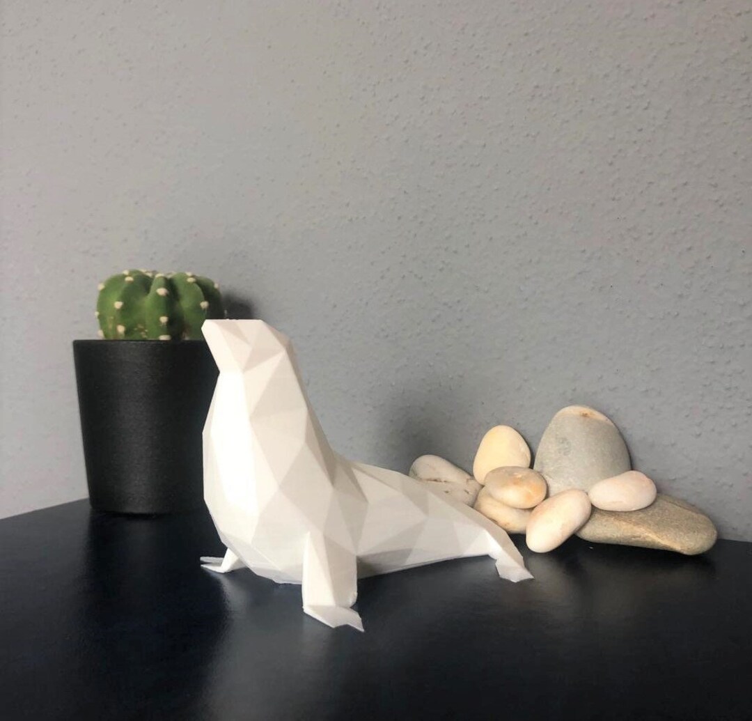 Geometric Seal - Home and Office Decor - Etsy