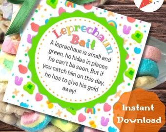Leprechaun Bait Tag - Etsy