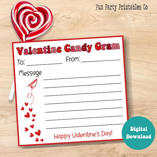 Valentine Gram - Etsy