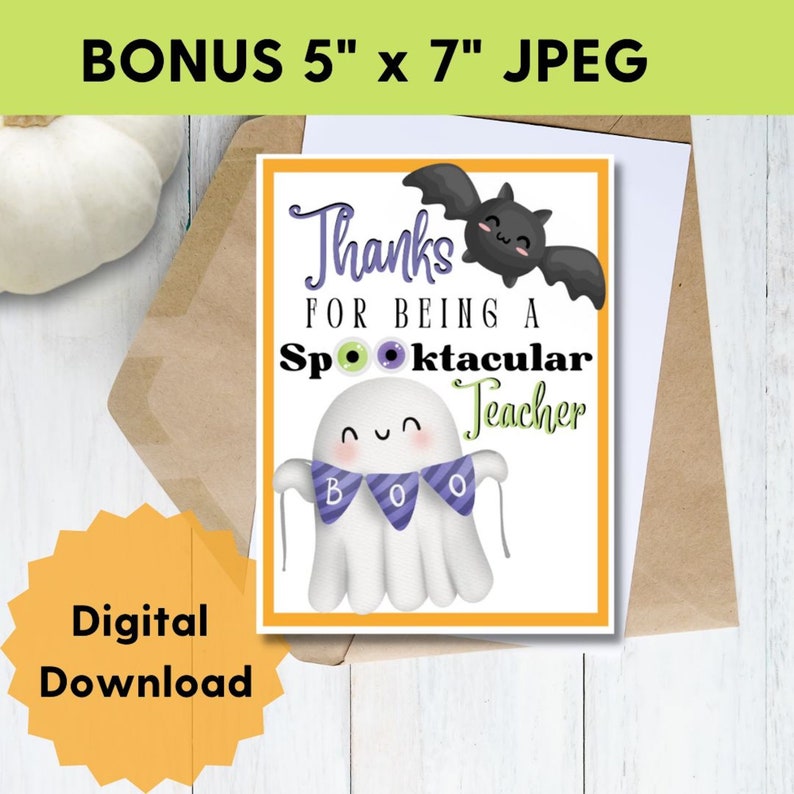 Halloween Tags Printable, Employee Appreciation Tag, Thanks Gift ...