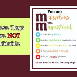 Marvelous and Magnificent Appreciation Tags, Employee Appreciation ...