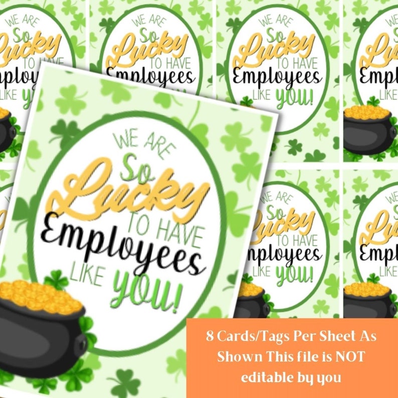 So Lucky to Have Employees Like You, Employee Thank You, Staff ...