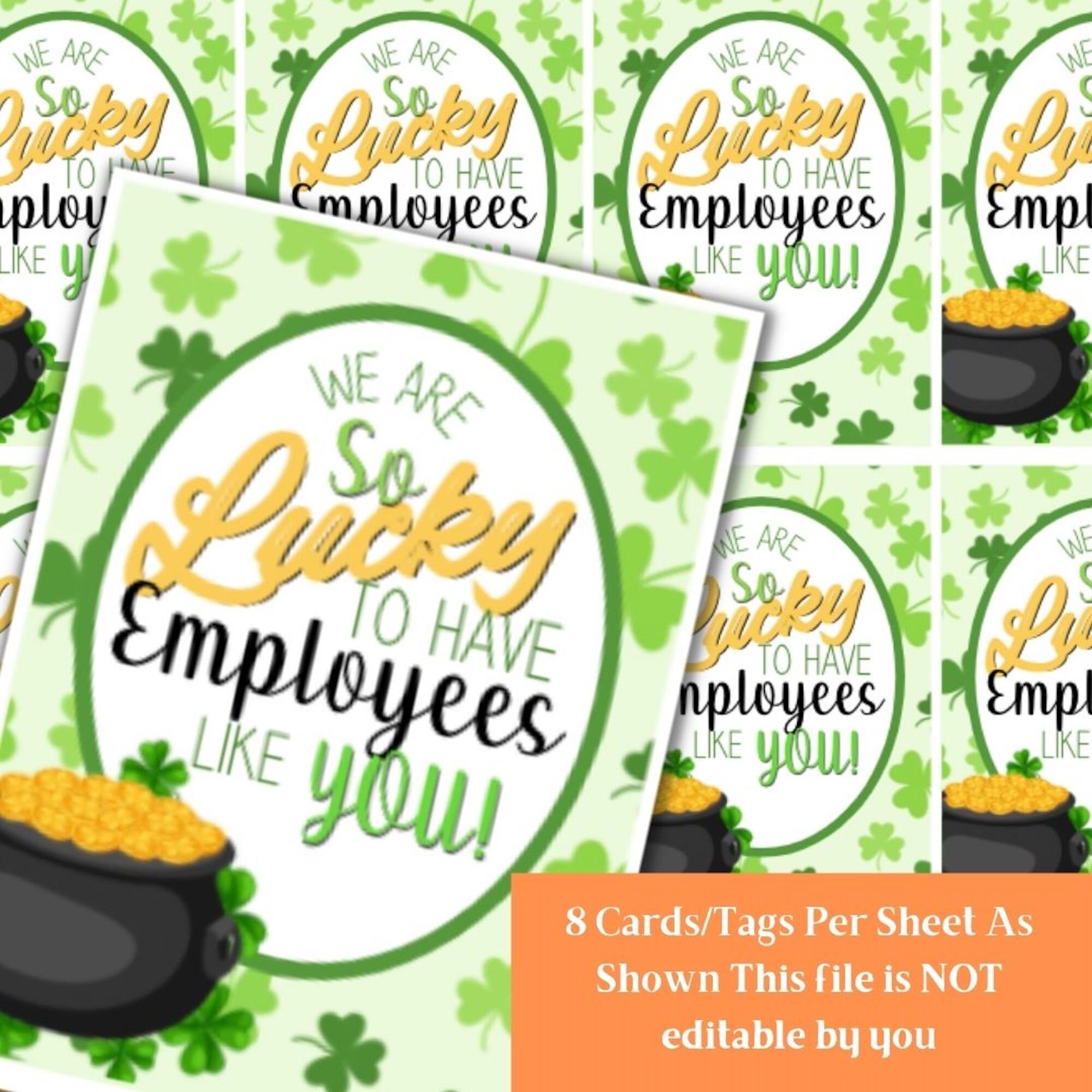 So Lucky to Have Employees Like You, Employee Thank You, Staff ...