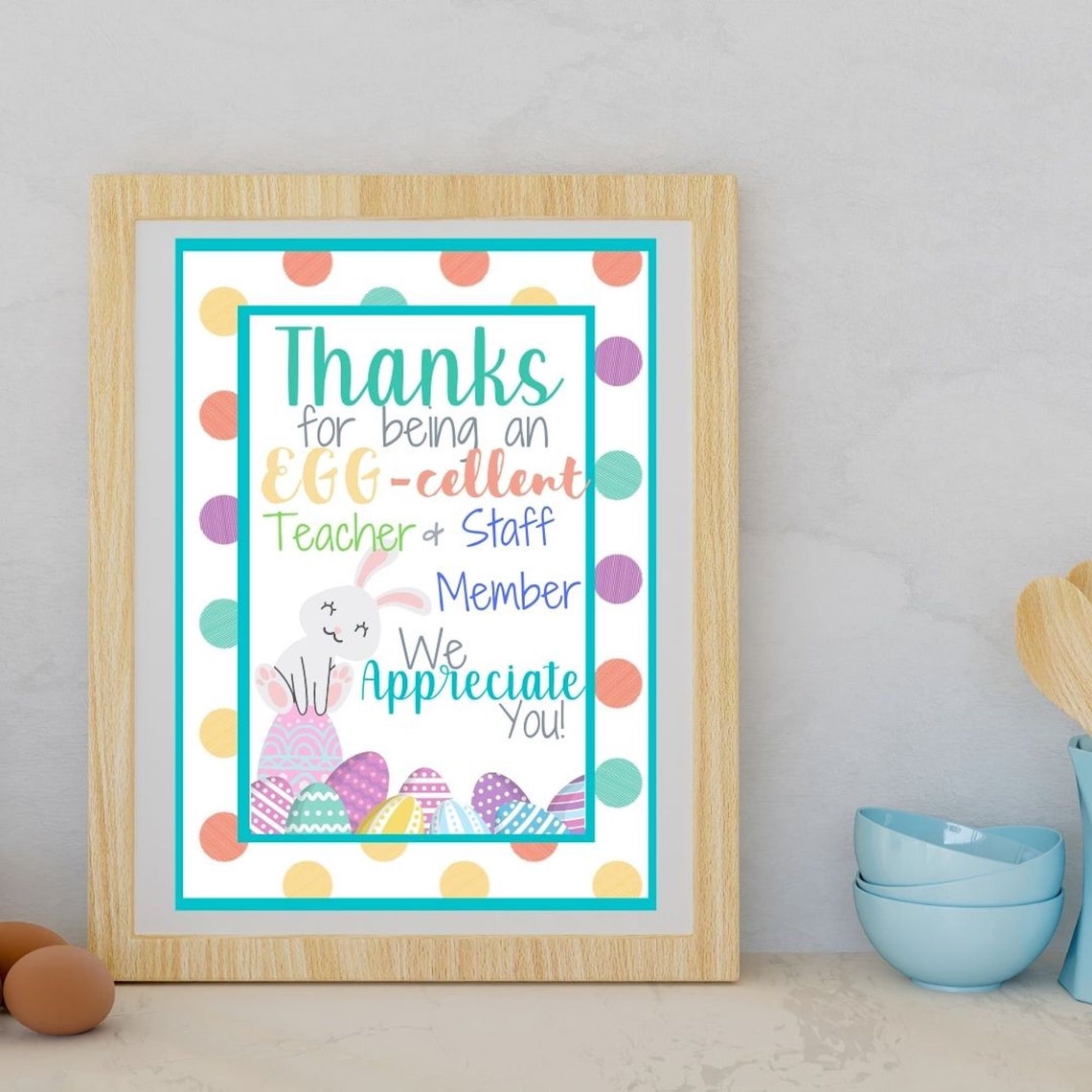 Egg-cellent Easter Sign Appreciation Ideas Employee | Etsy