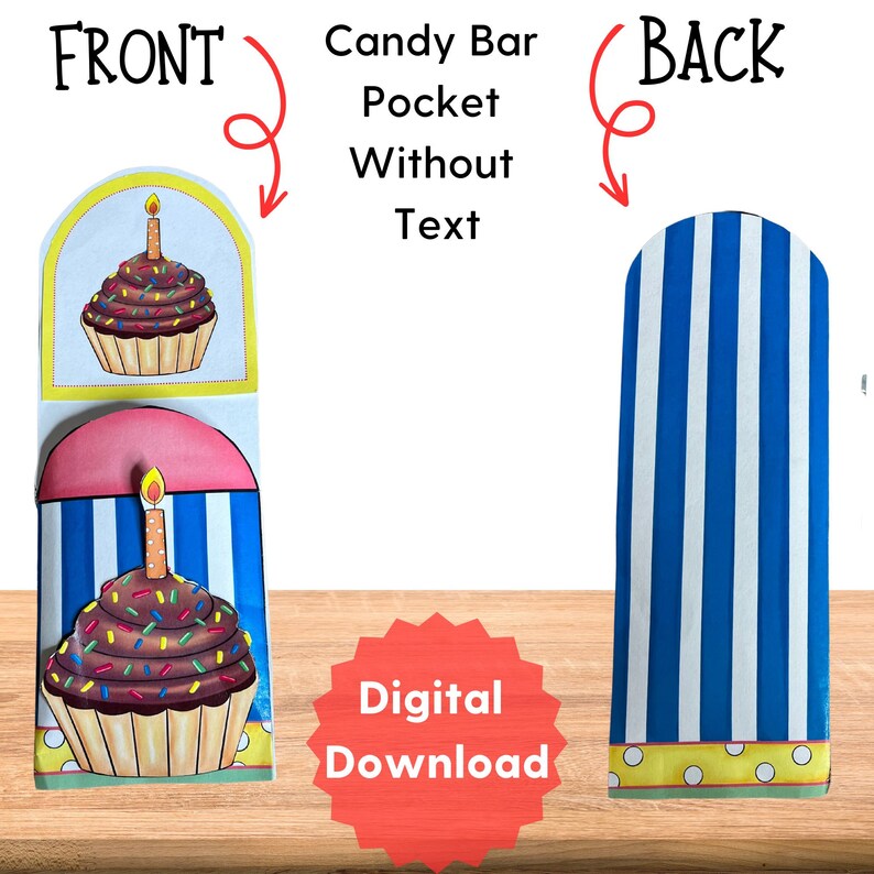 Printable Birthday Candy Bar Wrapper, Happy Birthday Printable, DIY ...