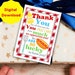 BBQ Employee Appreciation Gift Tags: Cookout Thank You (printable) - Etsy