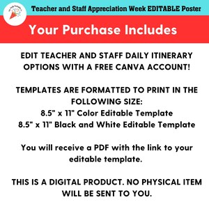 Rainbow Crayon Themed Teacher and Staff Appreciation Week Itinerary ...