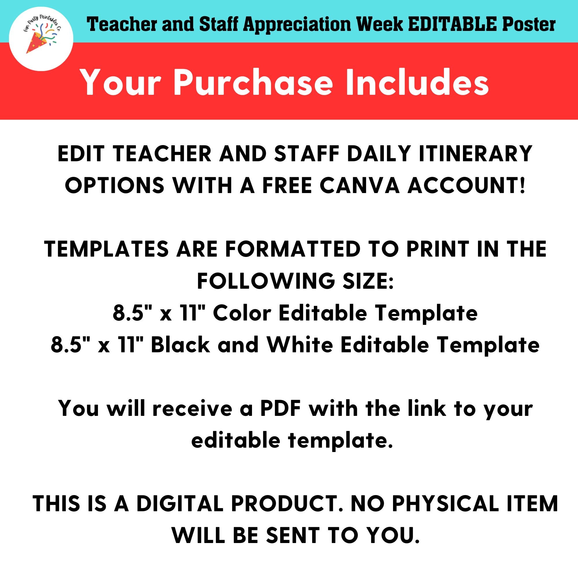 Rainbow Crayon Themed Teacher and Staff Appreciation Week Itinerary ...