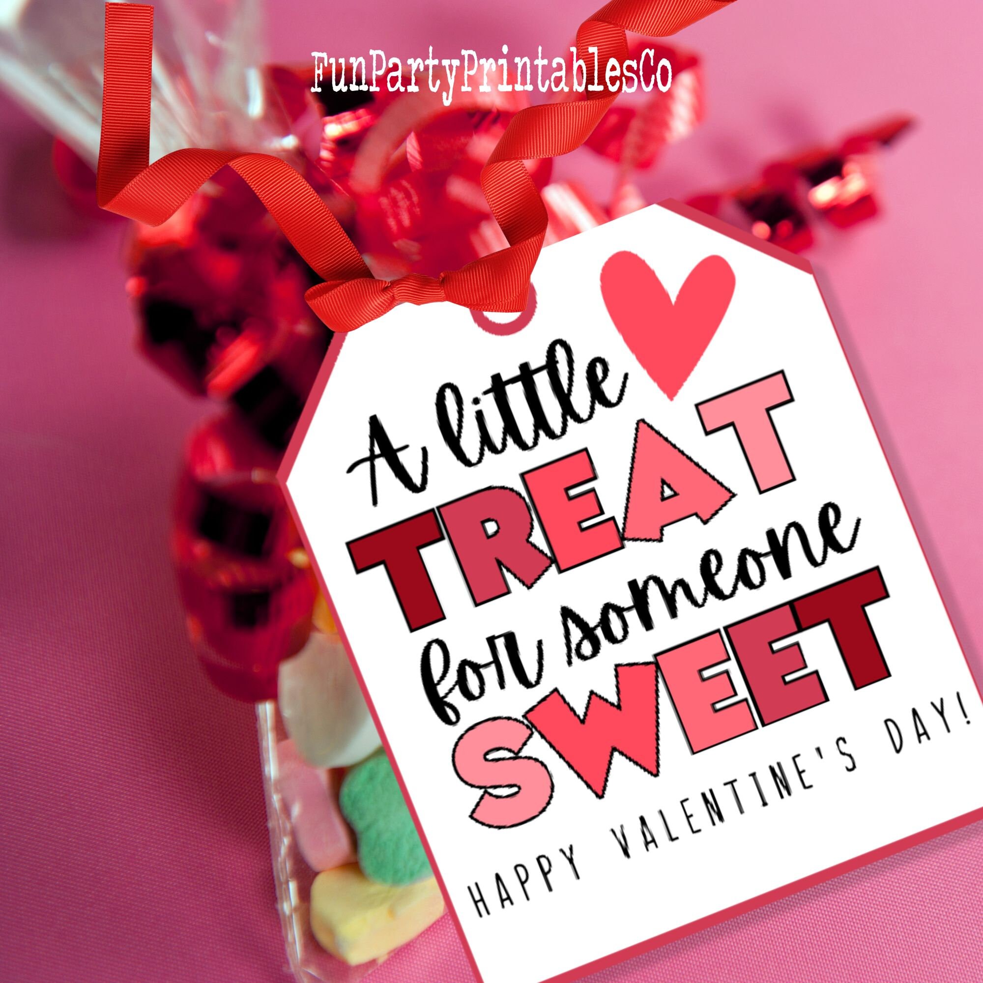 Valentines Day Gift Tag, Printable Valentine's Day Cards, Kids ...