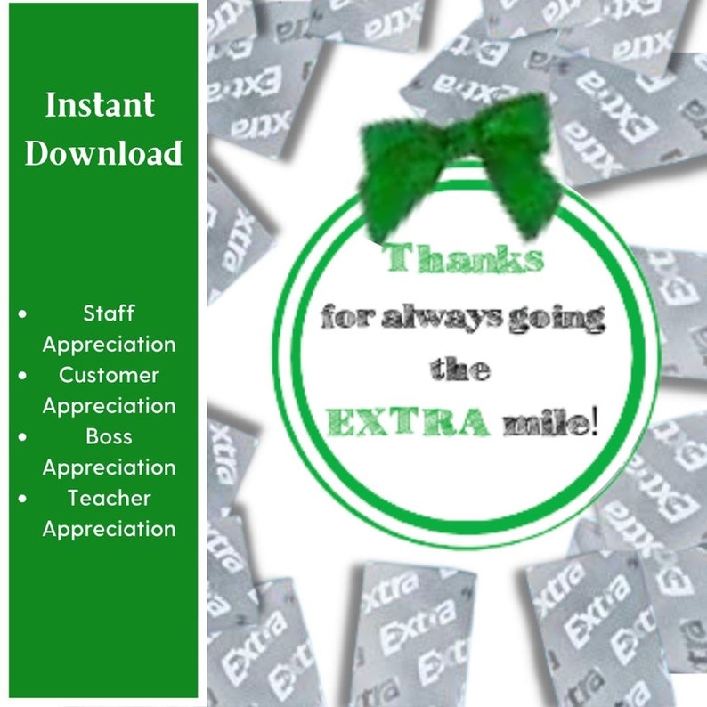 Employee Appreciation Tags Thank You Gift Team Recognition - Etsy