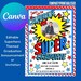 Superhero Graduation Invitation Template, Graduation Announcement ...
