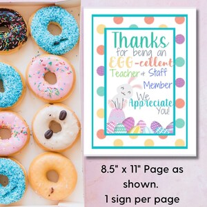 Egg-cellent, Easter Sign, Appreciation Ideas, Employee Appreciation ...