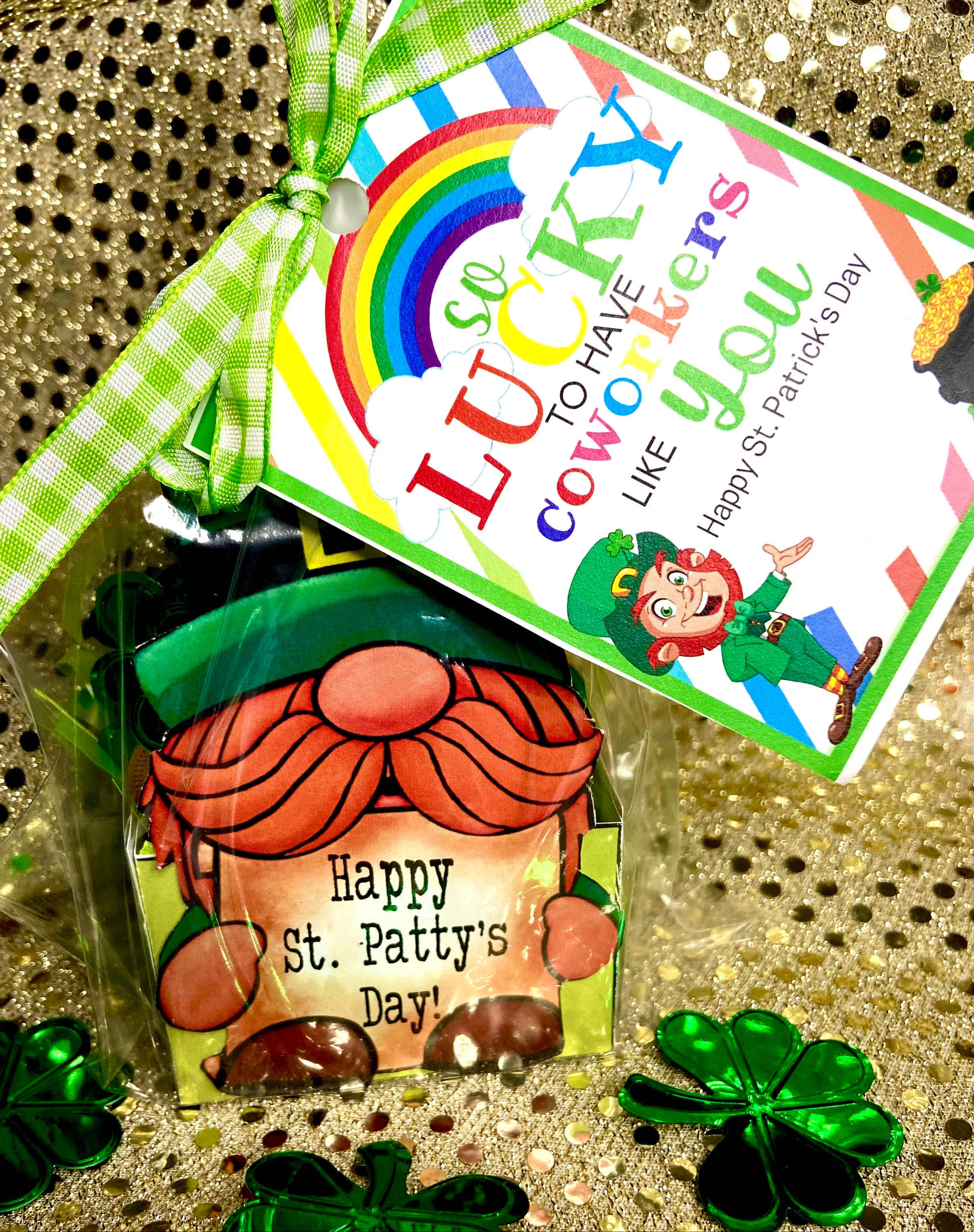 St. Patrick's Day Treat Box DIY Treat Box Printable Box - Etsy