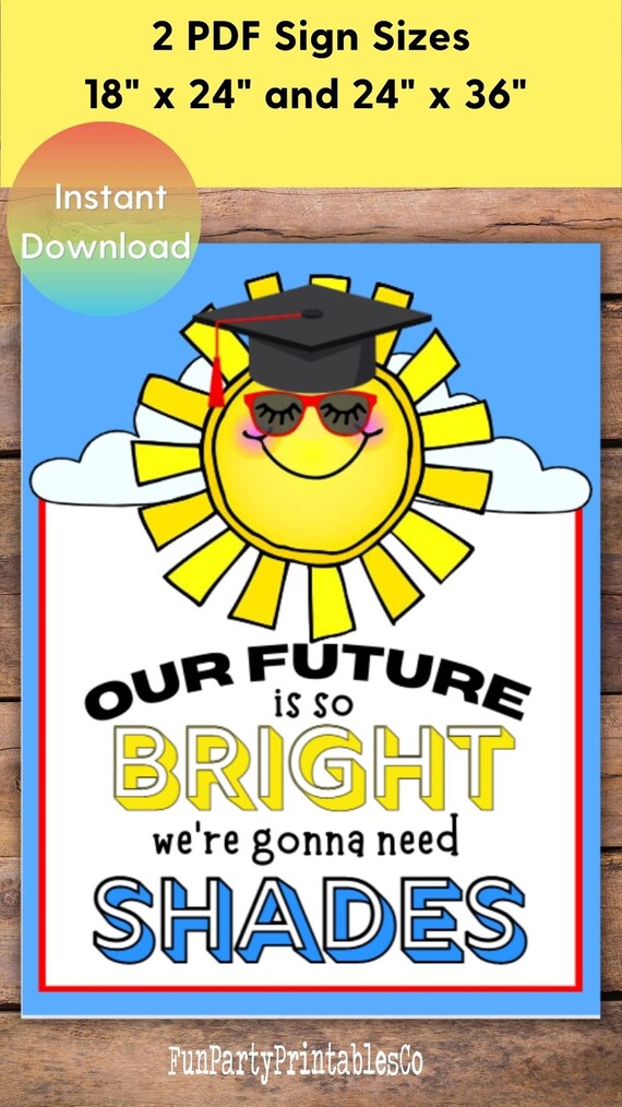 Our Future is so Bright We're Gonna to Need Shades - Etsy