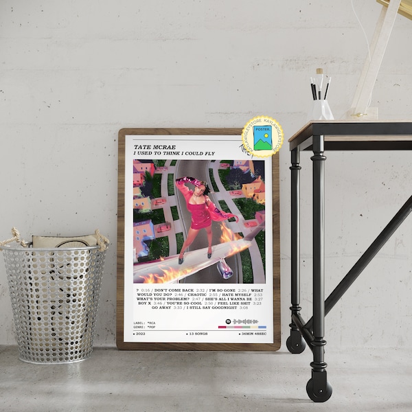 Tate Mcrae Print - Etsy