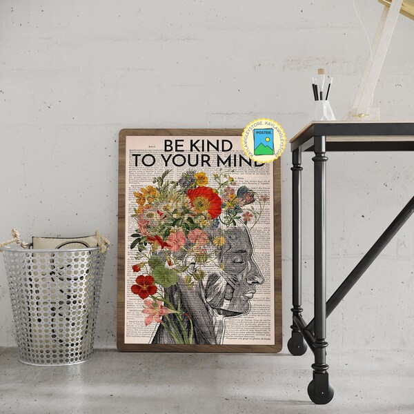 Be Kind Poster - Etsy