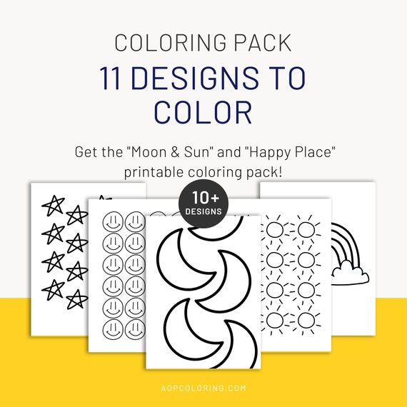 Printable Coloring Pages - Etsy