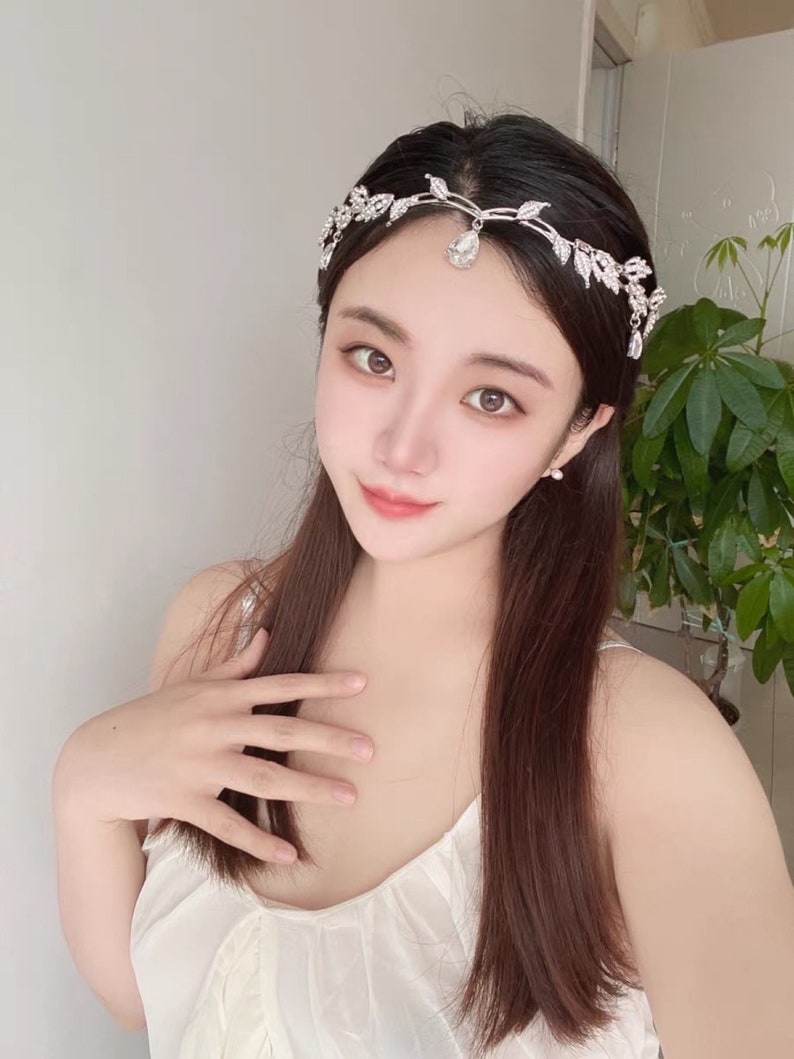 Forest Fairy Headpiece Greek Goddess Tiara Bridal Crown - Etsy