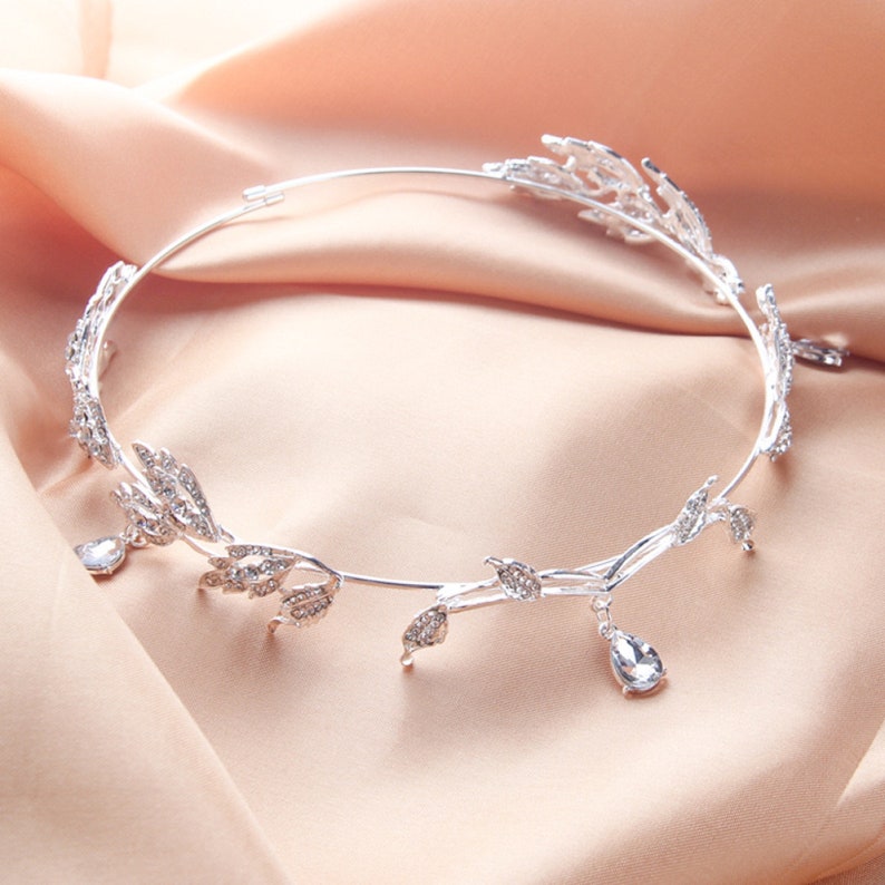 Forest Fairy Headpiece Greek Goddess Tiara Bridal Crown - Etsy