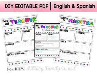 Meet the Teacher Night - Etsy