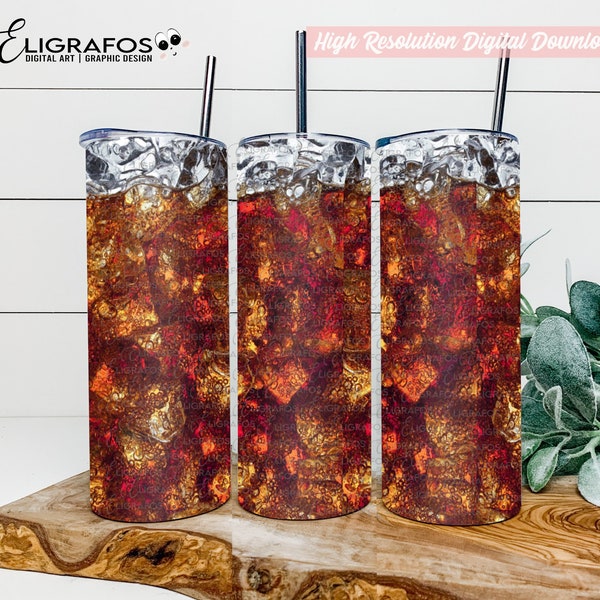 Coke Wrap for Tumbler - Etsy