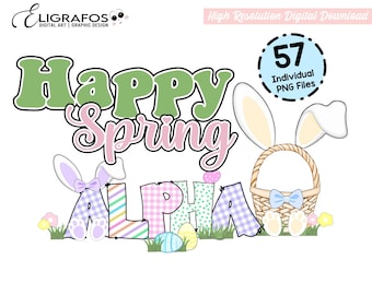 Spring Alpha Png - Etsy