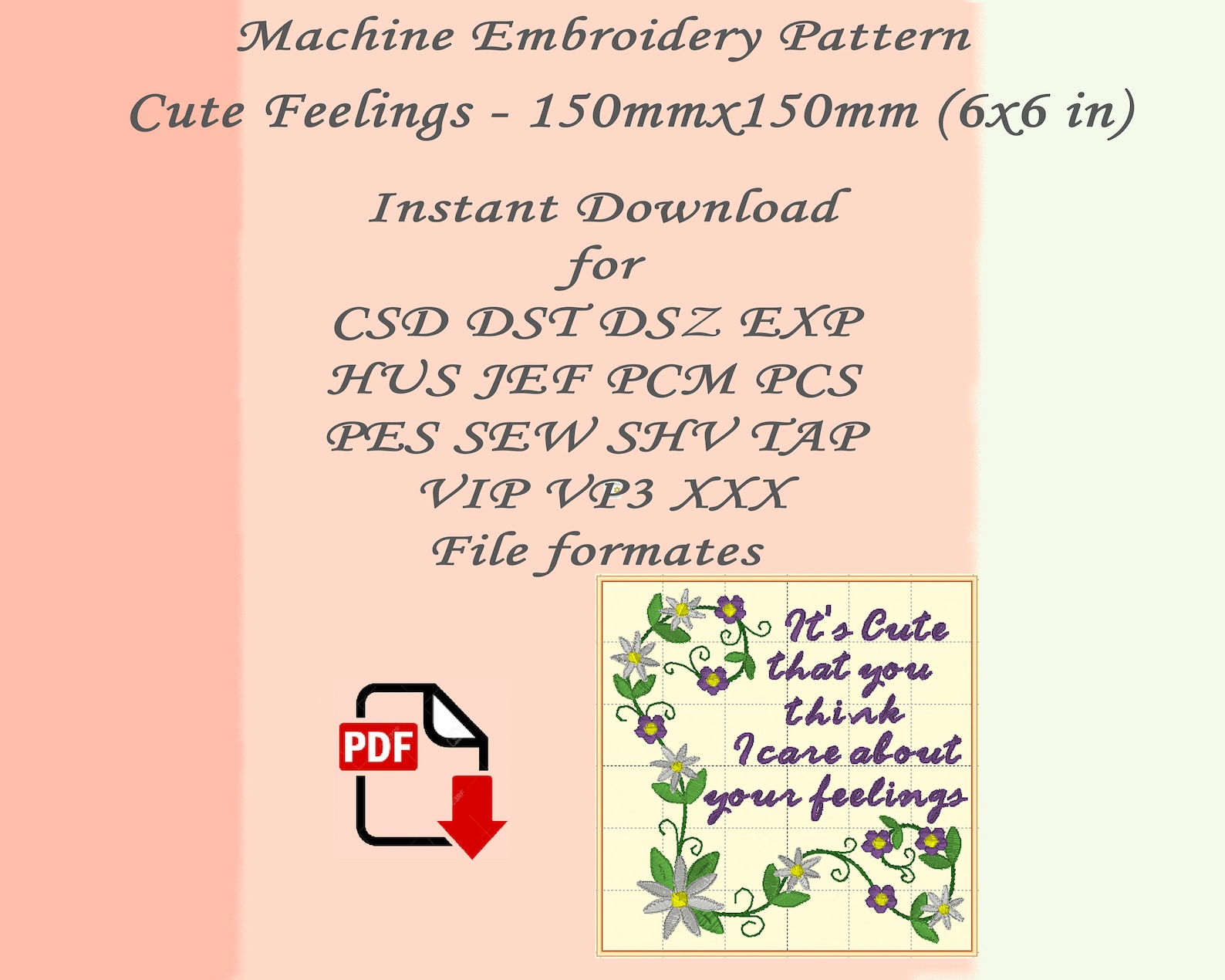 Cute Feeling | Sarcastic Designs | Spring and Summer Pattern Designs ...