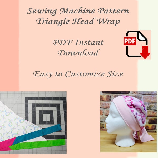 Head Scarf Pattern - Etsy