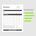 Invoice Template PDF. Editable Business Forms. Printable PDF Template ...