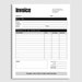 Invoice Template PDF. Editable Business Forms. Printable PDF Template ...