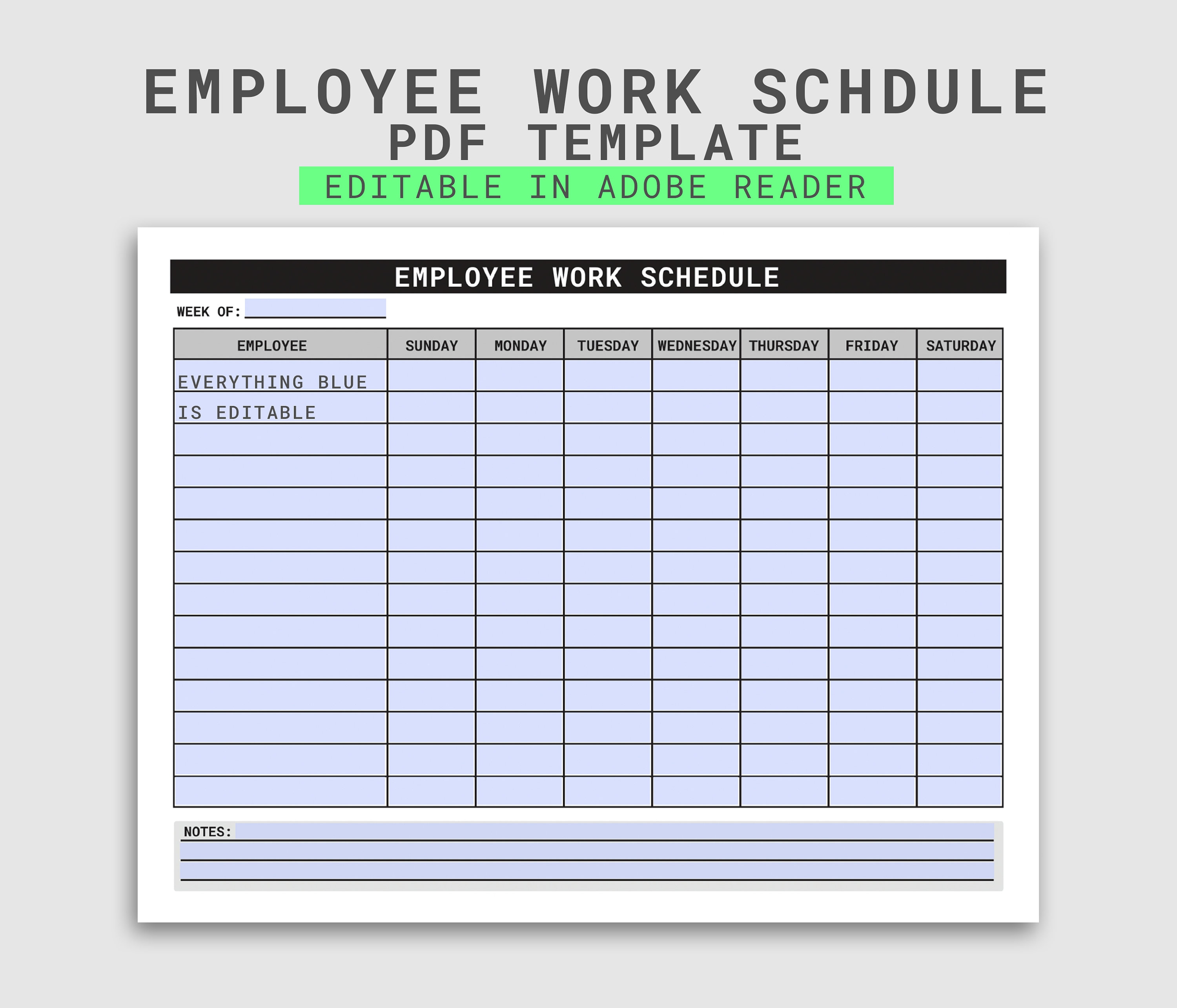 Employee Schedule PDF. Employee Time Log Form. Employee Discipline ...