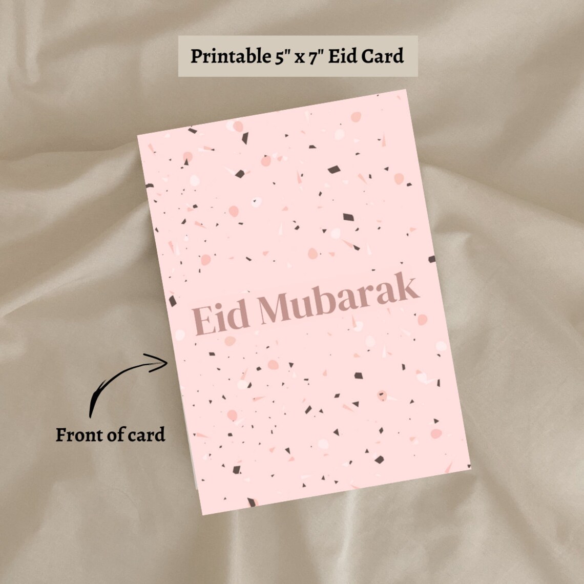Eid Card Printable, Eid Card Digital, Eid Greeting Card, Eid Card ...