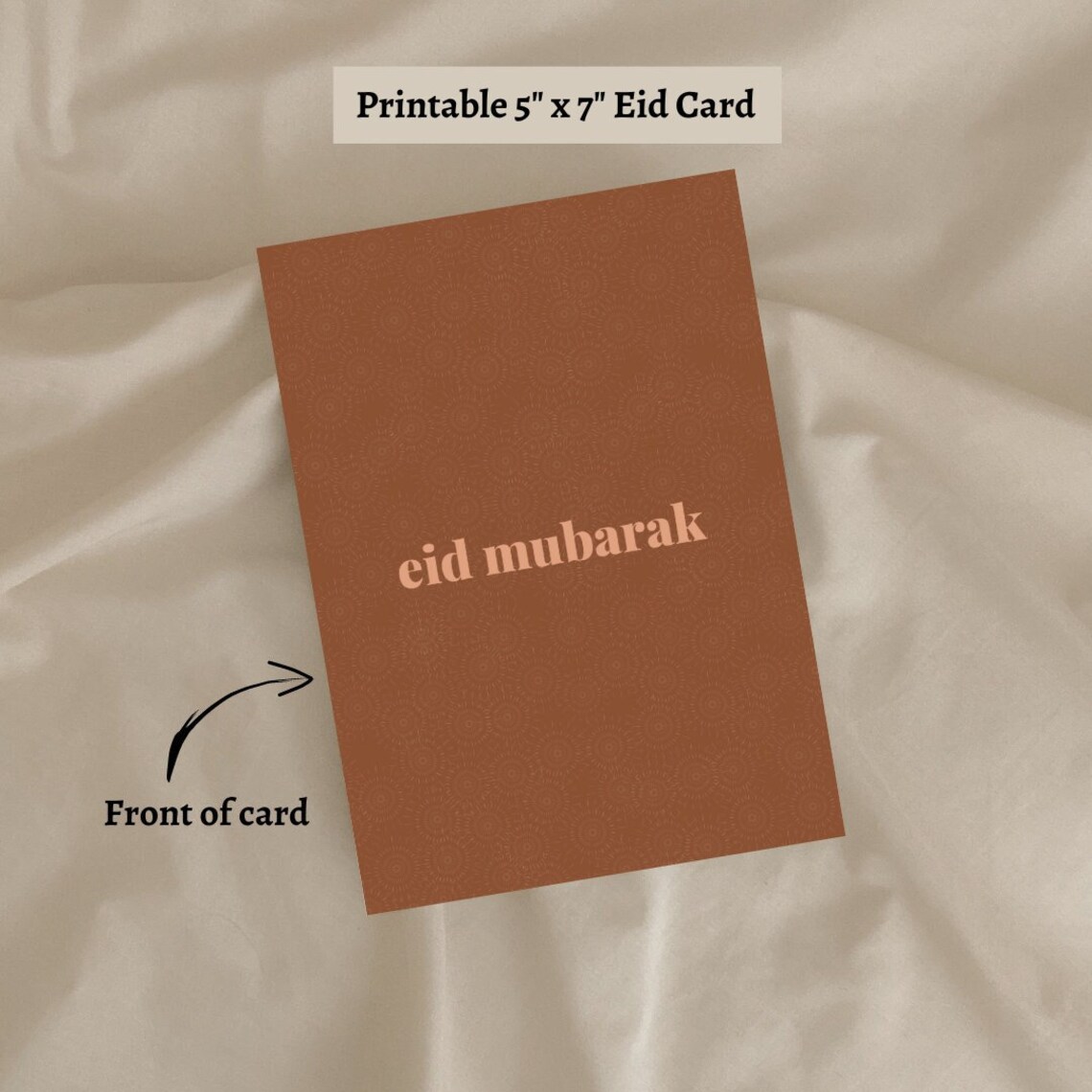 Eid Card Printable, Eid Card Digital, Eid Greeting Card, Eid Card ...