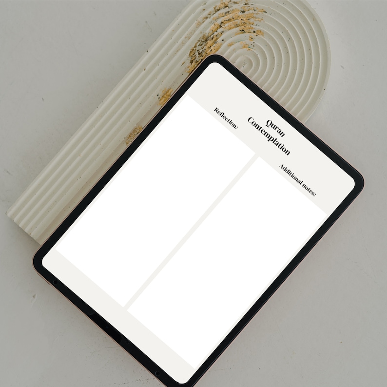 Quran Journal Digital, Islamic Lecture Note, Quran Study, Islamic Study ...