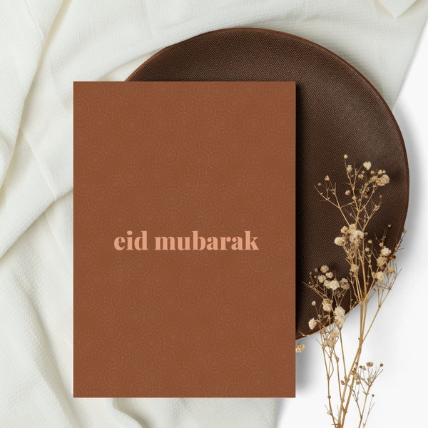 Printable Card Eid - Etsy