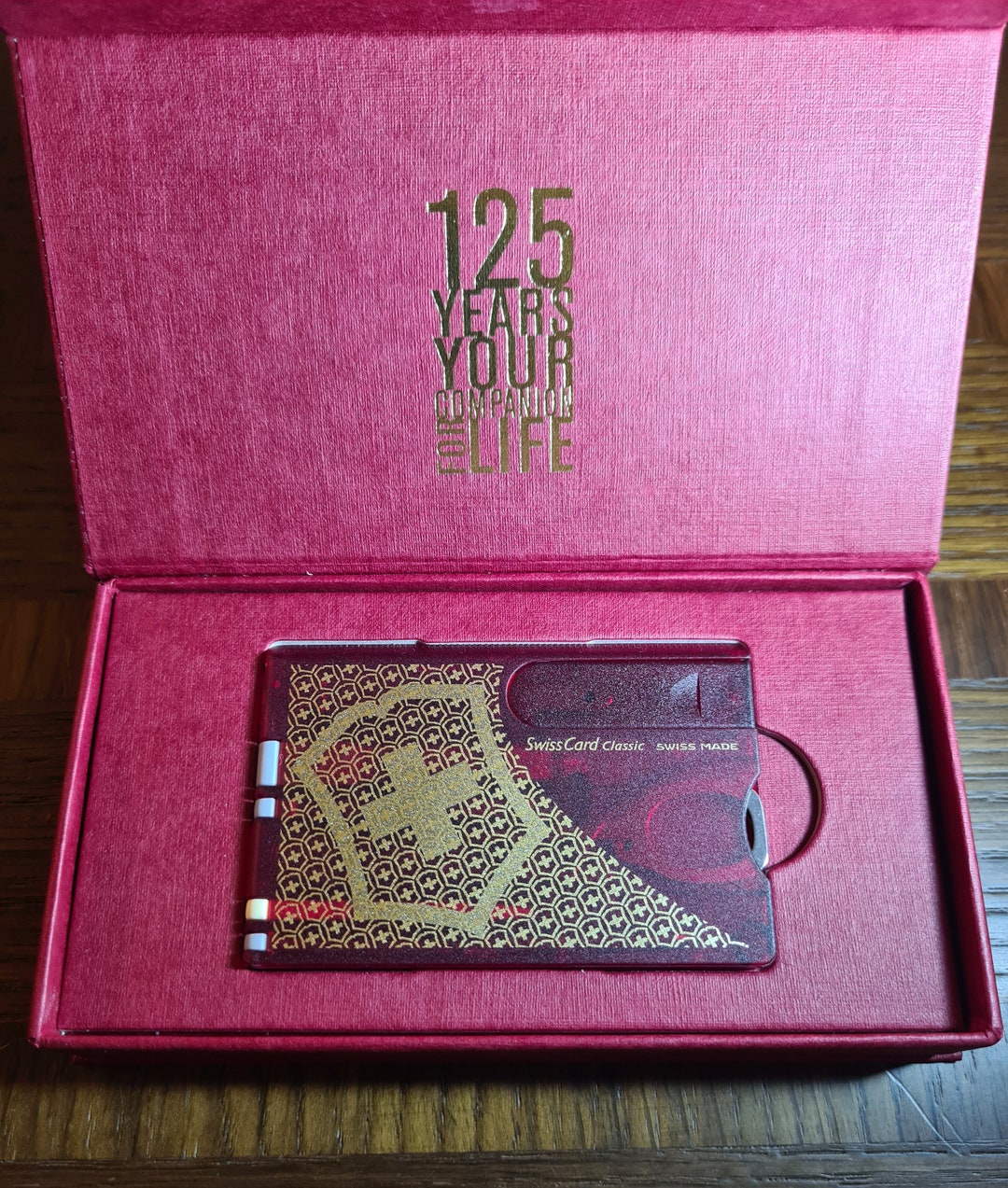 Victorinox 125th Year Limited Edition Swiss Card - Etsy