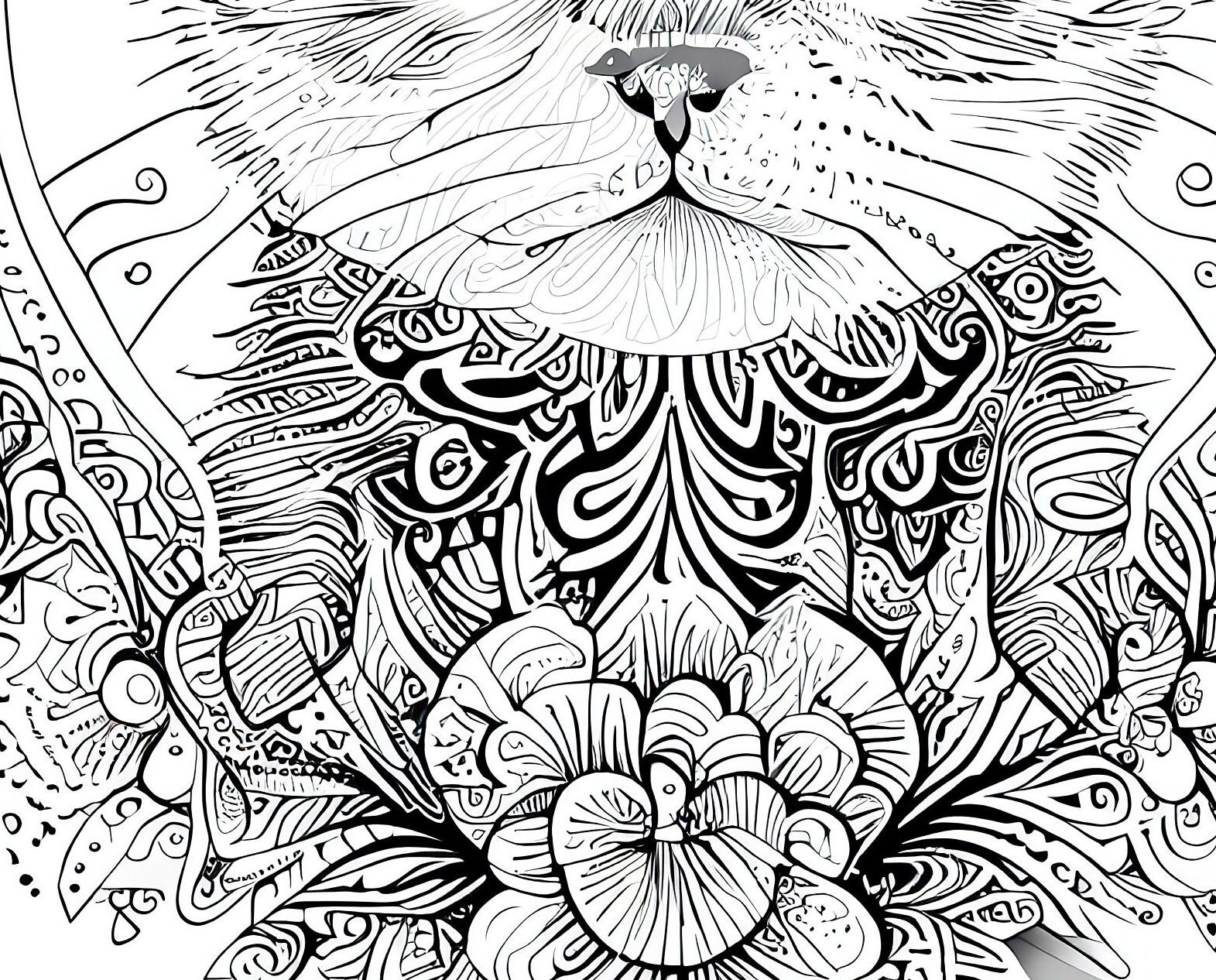 6 Pack Stress Relief Coloring Pages Kitten Digital Print - Etsy