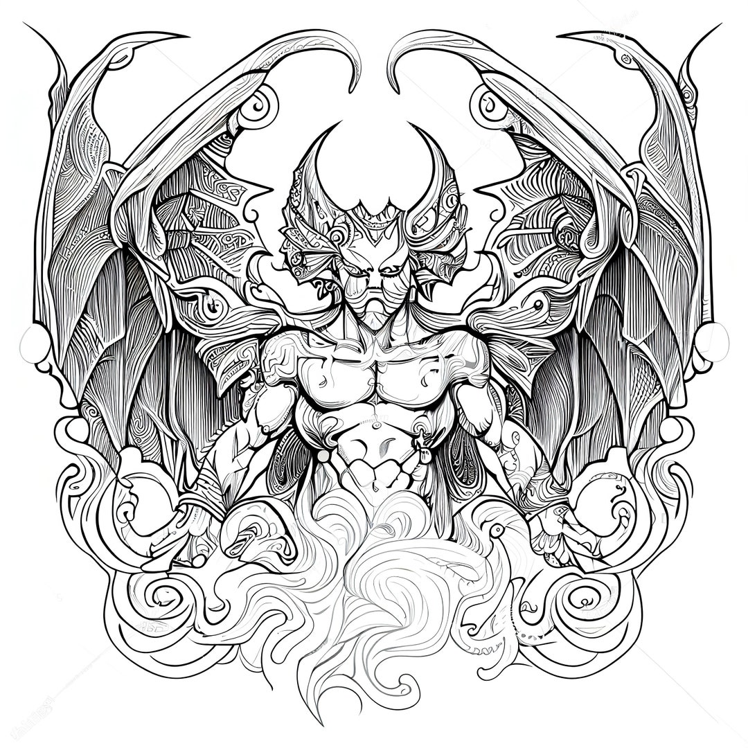 12 Pack Stress Relief Coloring Pages, Balrog Digital Print, Filigree ...