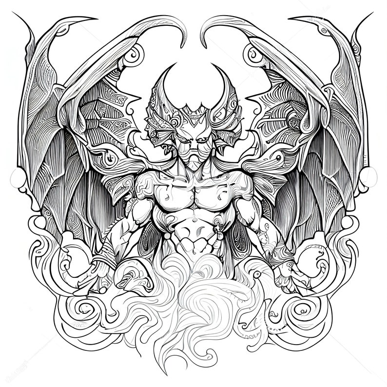 12 Pack Stress Relief Coloring Pages, Balrog Digital Print, Filigree ...