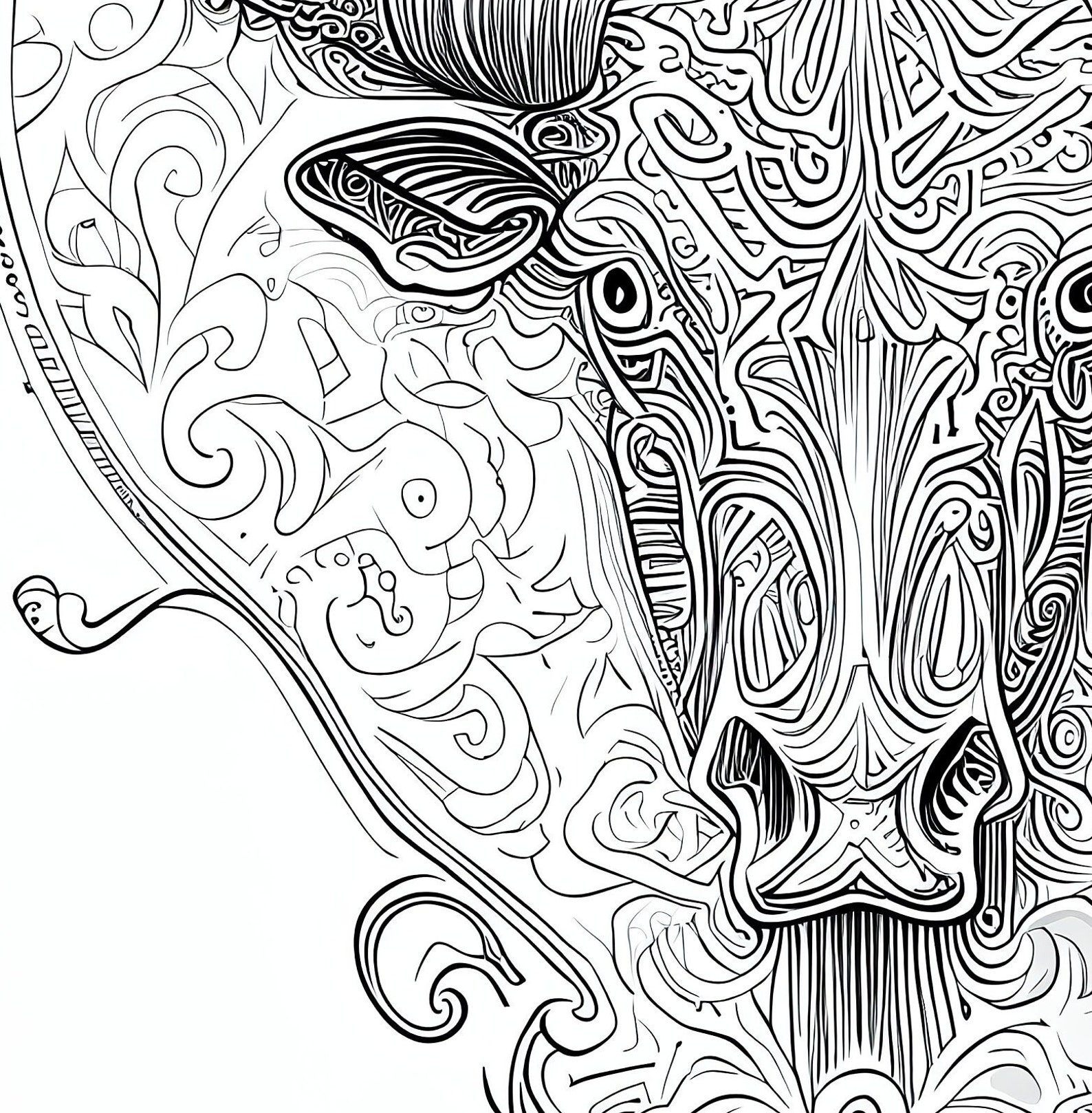 11 Pack Stress Relief Coloring Pages, Longhorn Digital Print, Filigree ...