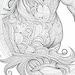 12 Pack Stress Relief Coloring Pages, Horse Digital Print, Detailed ...