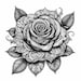 12 Pack Stress Relief Coloring Page, Roses Digital Print, Filigree ...